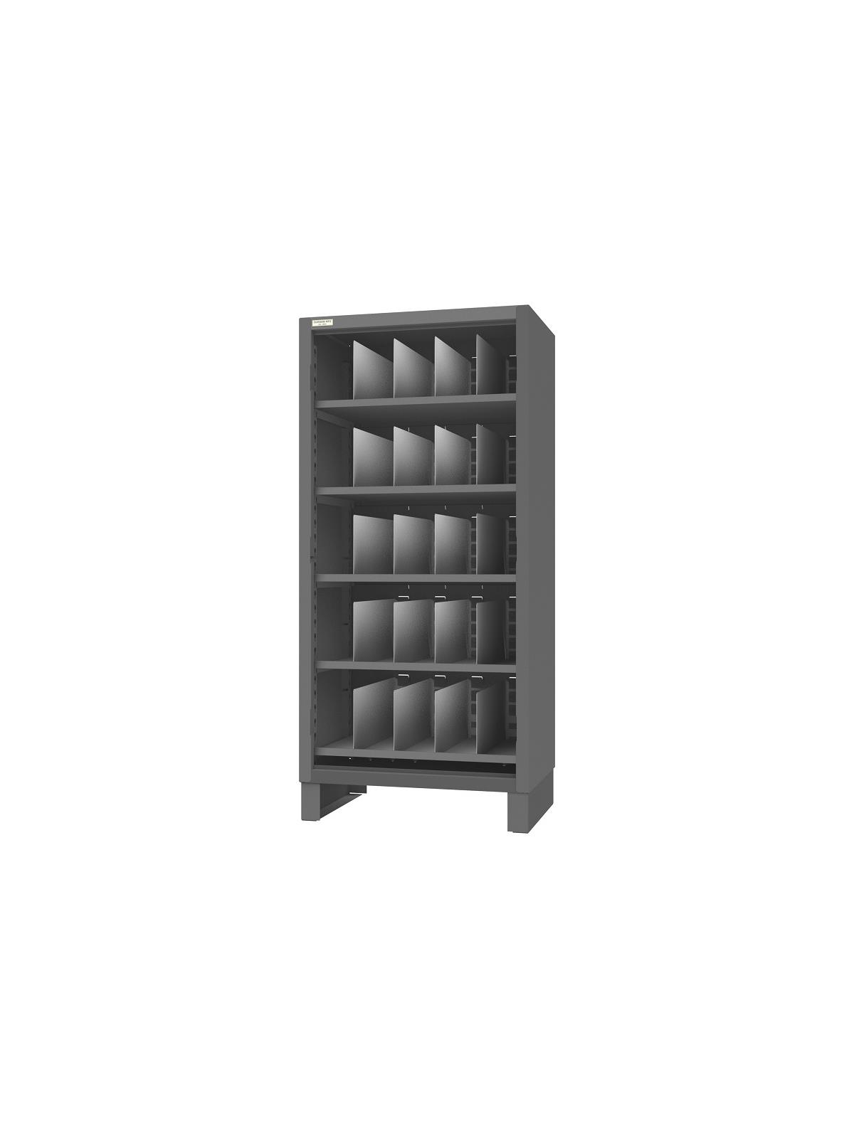Heavy-Duty Open Front Cabinet With Dividers